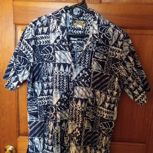 Two Palms | Shirts | Vintagetwopalms Mens Med Cottonbutton Down Shirt ...